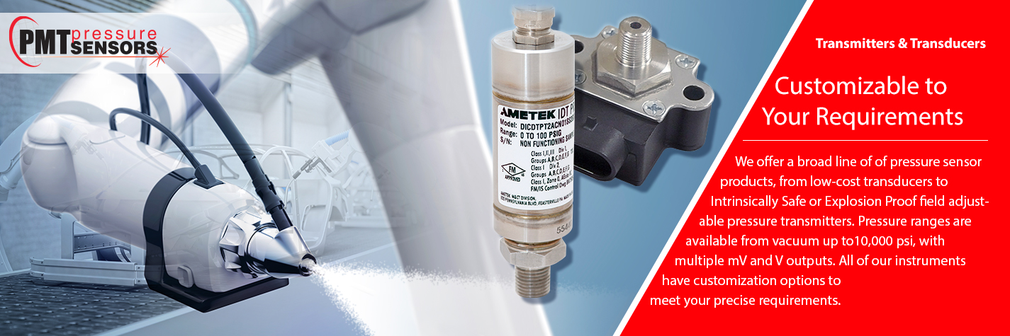 AMETEK USG - Pressure gauges, transmitters, diaphragm seals and more...